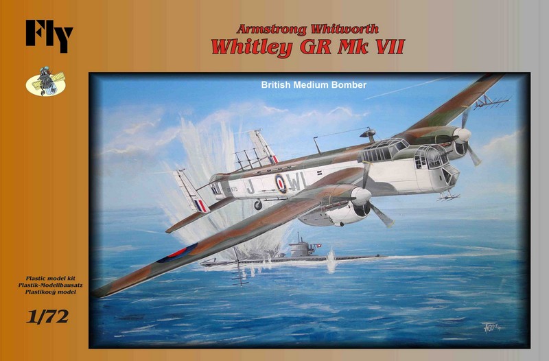 Fly Models: 1/72, Fly, Armstrong Whitworth Whitley GR.Mk.VII