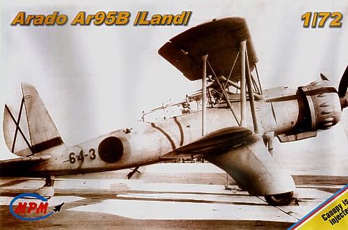 MPM.: 1/72, MPM, Arado Ar 95B (land) (OOP)